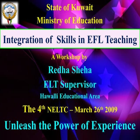 Integrating the four language skills | PPTX