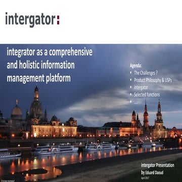 intergator as a comprehensive and holistic information management ...