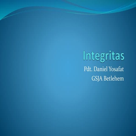 Integritas | PPTX
