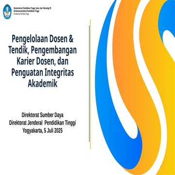 Integritas akademik mahasiswa dan dosen dalam penelitian | PPTX