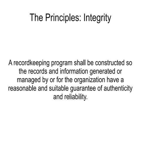 Integrity | PPT