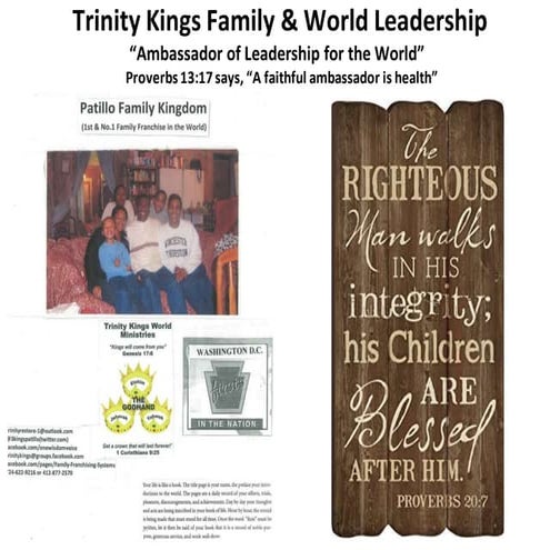 Trinity Kings Family Leadership(Family Archives):Patillo Kingdom | DOCX
