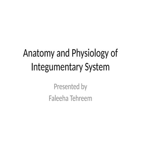 integumentary system 005.pptx anatomy an | PPTX