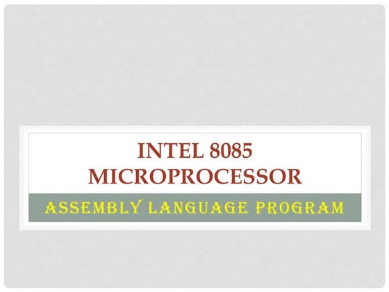 Intel 8051 - pin description | PDF