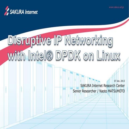 Dpdk Summit 08 Sept 2014 Futurewei Jun Xu Revisit The Ip Stack