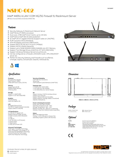 Axiomtek tBOX330 870-FL Spec Sheet | PDF