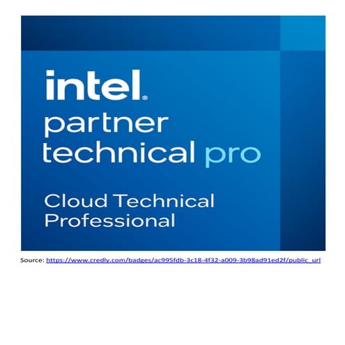 Intel Cloud-Technical-Professional Badge | PDF