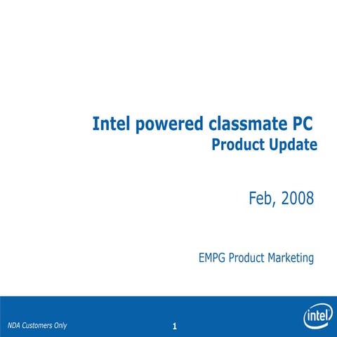 Intel cmpc update feb | PPT