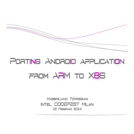 Porting Android application from ARM to x86 | PDF | Computing | Technology & Computing