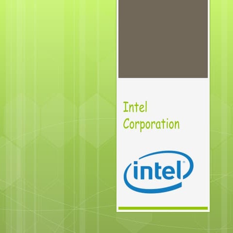 Intel corporation | PPTX
