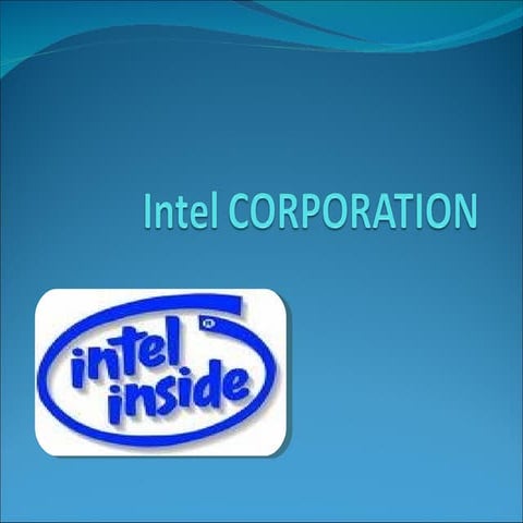Intel Corporation | PPT