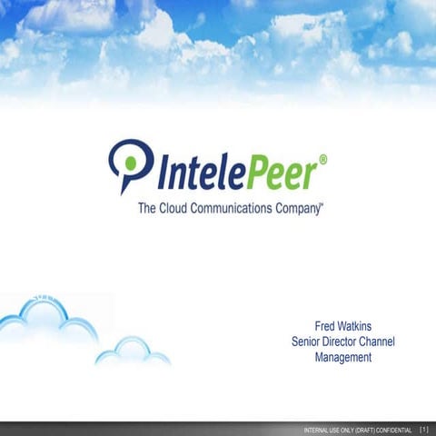 Intelepeer o view term-09292011 | PPT