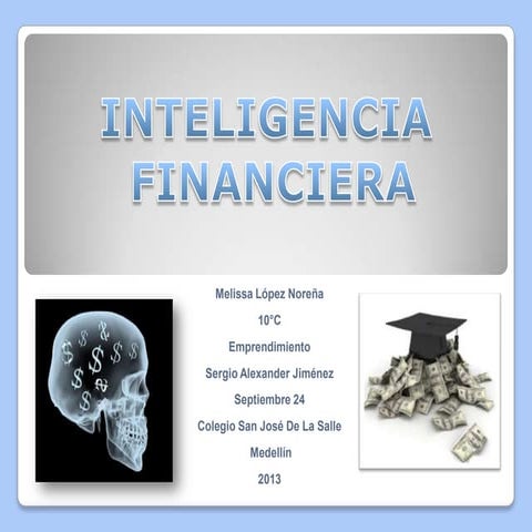 Inteligencia financiera | PPTX