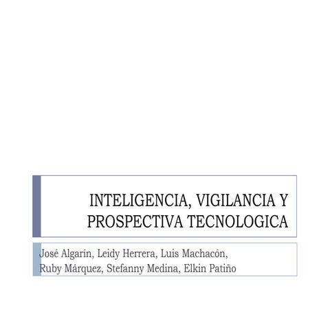 El Rol de la Vigilancia e Inteligencia Estratégica en Argentina | PDF