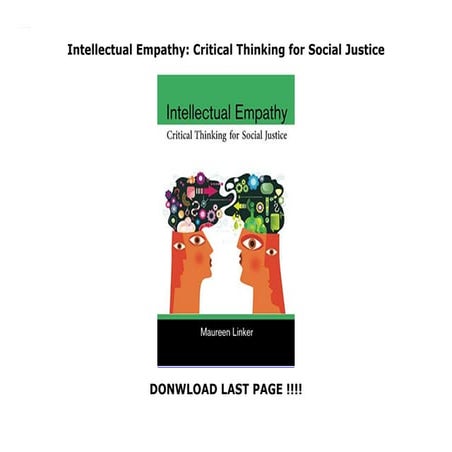 Intellectual Empathy: Critical Thinking for Social Justice | PDF