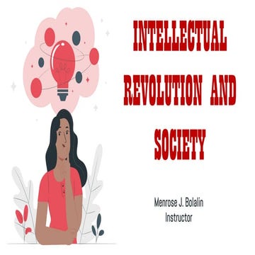 Intellectual Revolutions | PPTX
