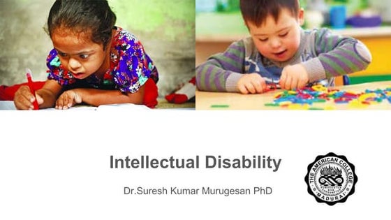 Intellectual disability | PPT