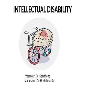 Intellectual disability / Mental retardation | PPT
