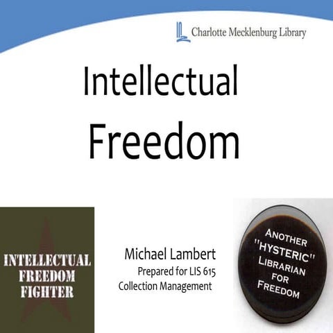 Intellectual Freedom | PPT