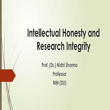 Intellectual Honesty & Research Integrity.pptx