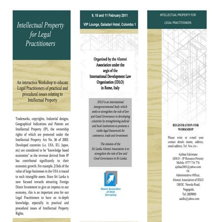 Intellectual property for legal practitioners | PDF | Legal Services ...