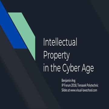 Intellectual property in the cyber age | PDF