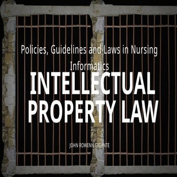 Intellectual Property Law in the Philippines.pptx