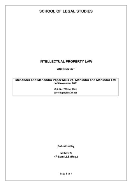 IPR CASE STUDY between COCA COLA vs BISLERI | PPTX | Commodities | Economy