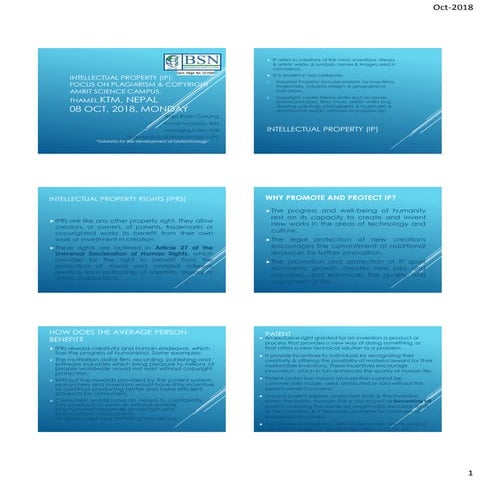 Intellectual property rights | PPTX