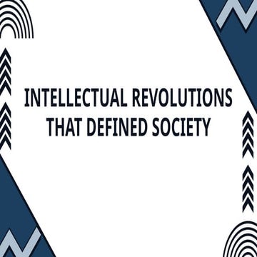intellectual revolution.pptx OF SCIENCE TECHNOLOGY AND SOCIETY | PPTX