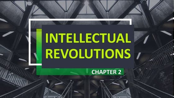 Intellectual revolutions that defined society | PDF