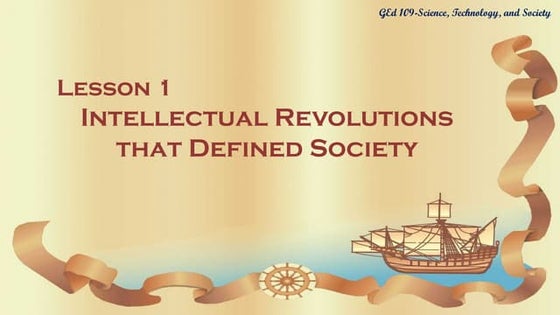 Intellectual-Revolutions-that-defined-Society.pptx | Physics | Science