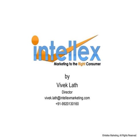 Intellex Marketing - Targeted Coupon Marketing at Point of Sale | PPT