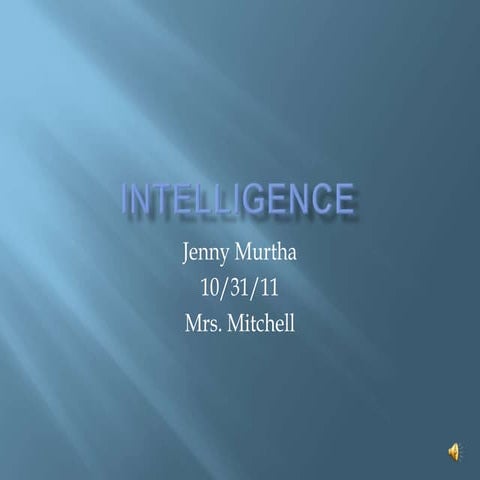 10 Daily Tips to Boost Your Intelligence | PPTX