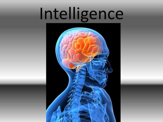 Types of intelligence | PPTX | Science