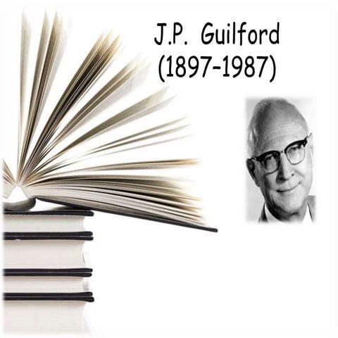 Guilford's structure of intellect model | PPTX