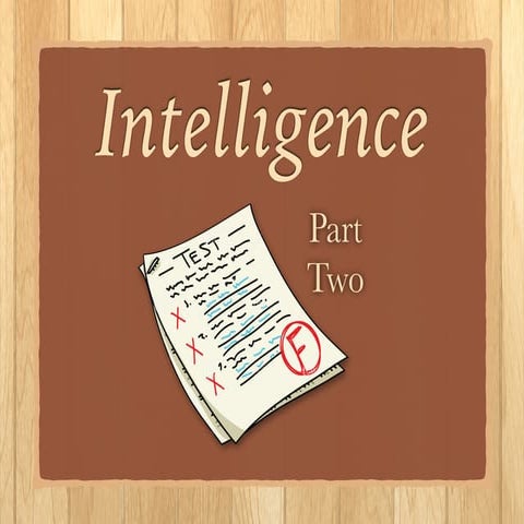 Intelligence Part 2 | PDF