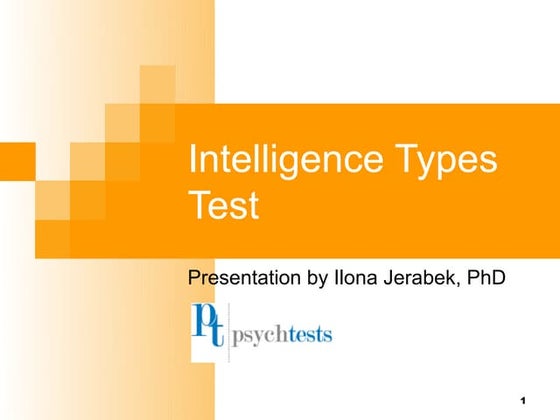 Types of intelligence | PPTX | Science