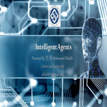 Intelligent agents | PPT