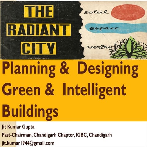 Planning and Designing Intelligent and Green Building | PPTX