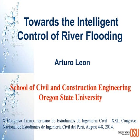 Towards Intelligent Control Systems for River Flooding Management and ...