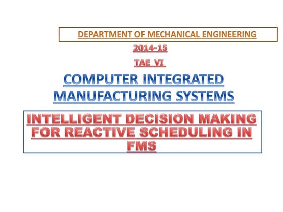 Computer Aided Process Planning (CAPP) | PPTX | Computing | Technology & Computing