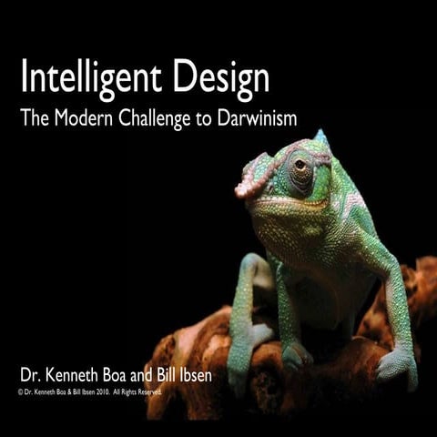 Intelligent Design - The Modern Challenge to Darwinism | PPT