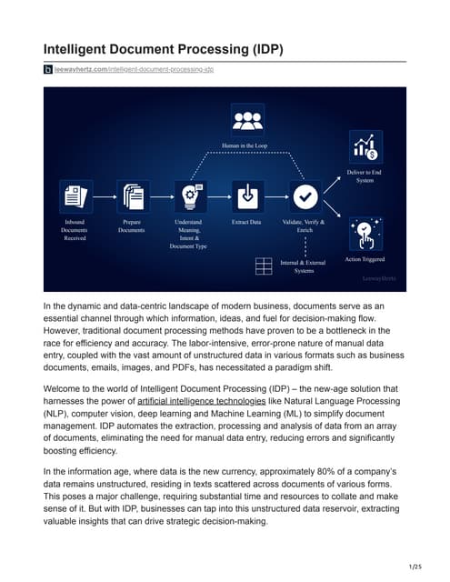MuleSoft Intelligent Document Processing | PPTX