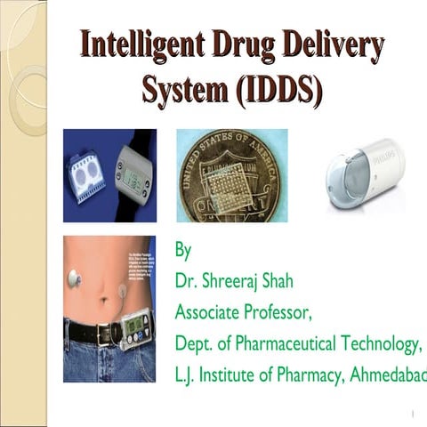 Intelligent drug delivery system | PPT