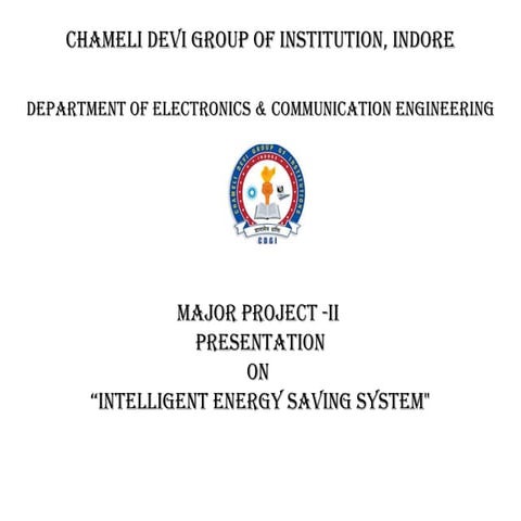 Intelligent energy saving system . pptx | PPTX