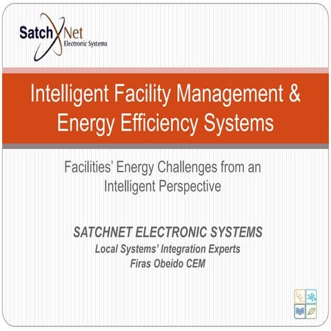 Intelligent facility management & energy efficiency systems | PPTX