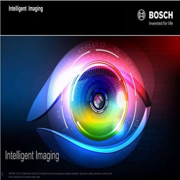 Intelligent imaging | PPTX