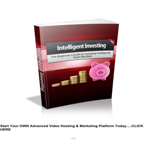 Intelligent investing | PDF