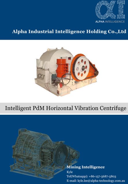 Hot Mining - Introduction of Coarse Coal Centrifuge | PPT
